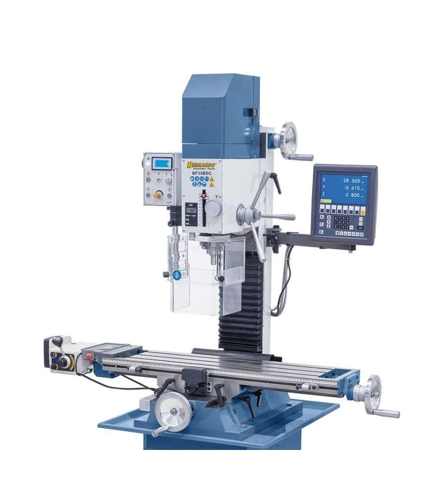 Perceuse fraiseuse métal Bernardo BF35BDC avec avance automatique et ...